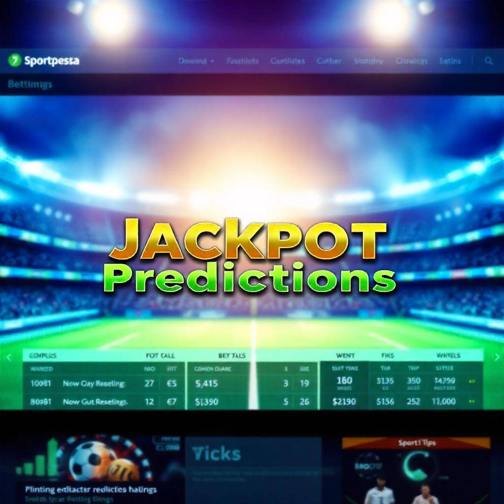 Jackpot Predictions - Sportpesa Tips